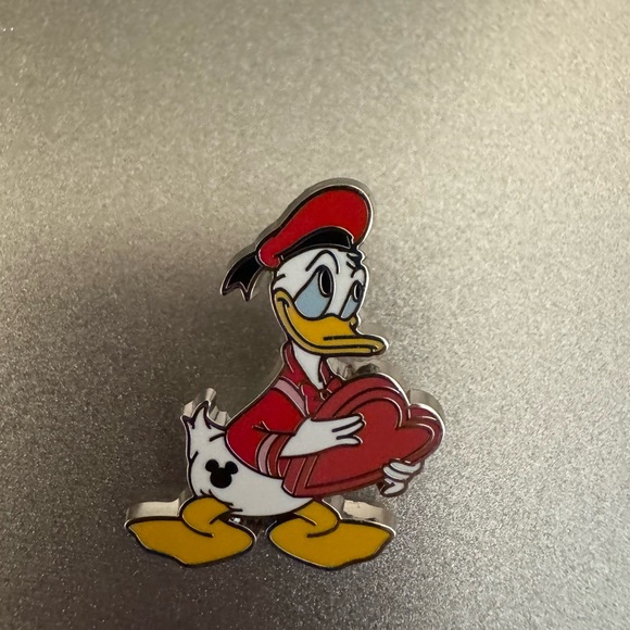 Accessories | Wdw 225 Hidden Disney Valentines Day Donald Pin | Poshmark